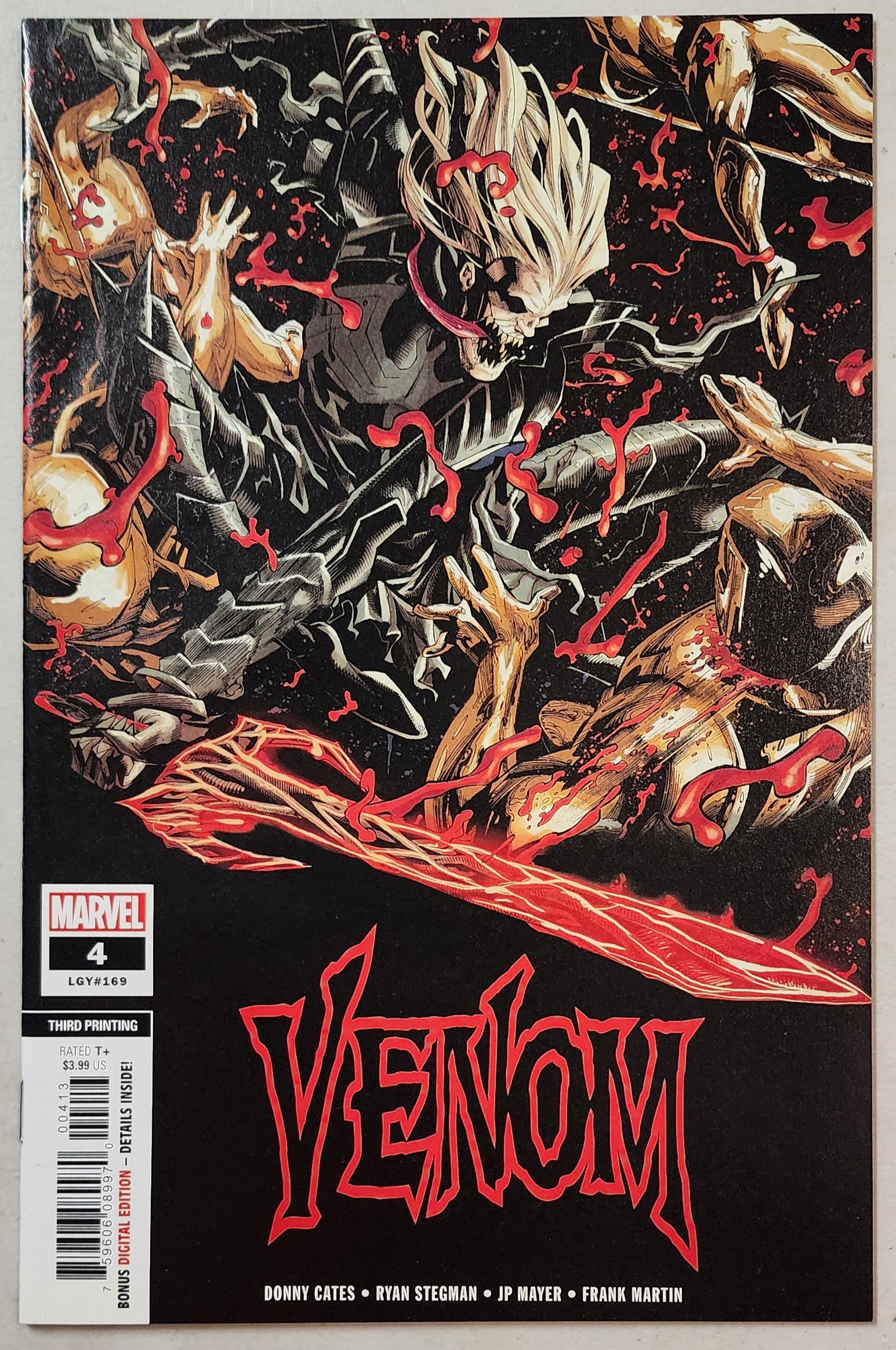 VENOM #4 3RD PRINT VARIANT 2018 [SD02] – Sanctum Sanctorum Comics & Oddities LLC