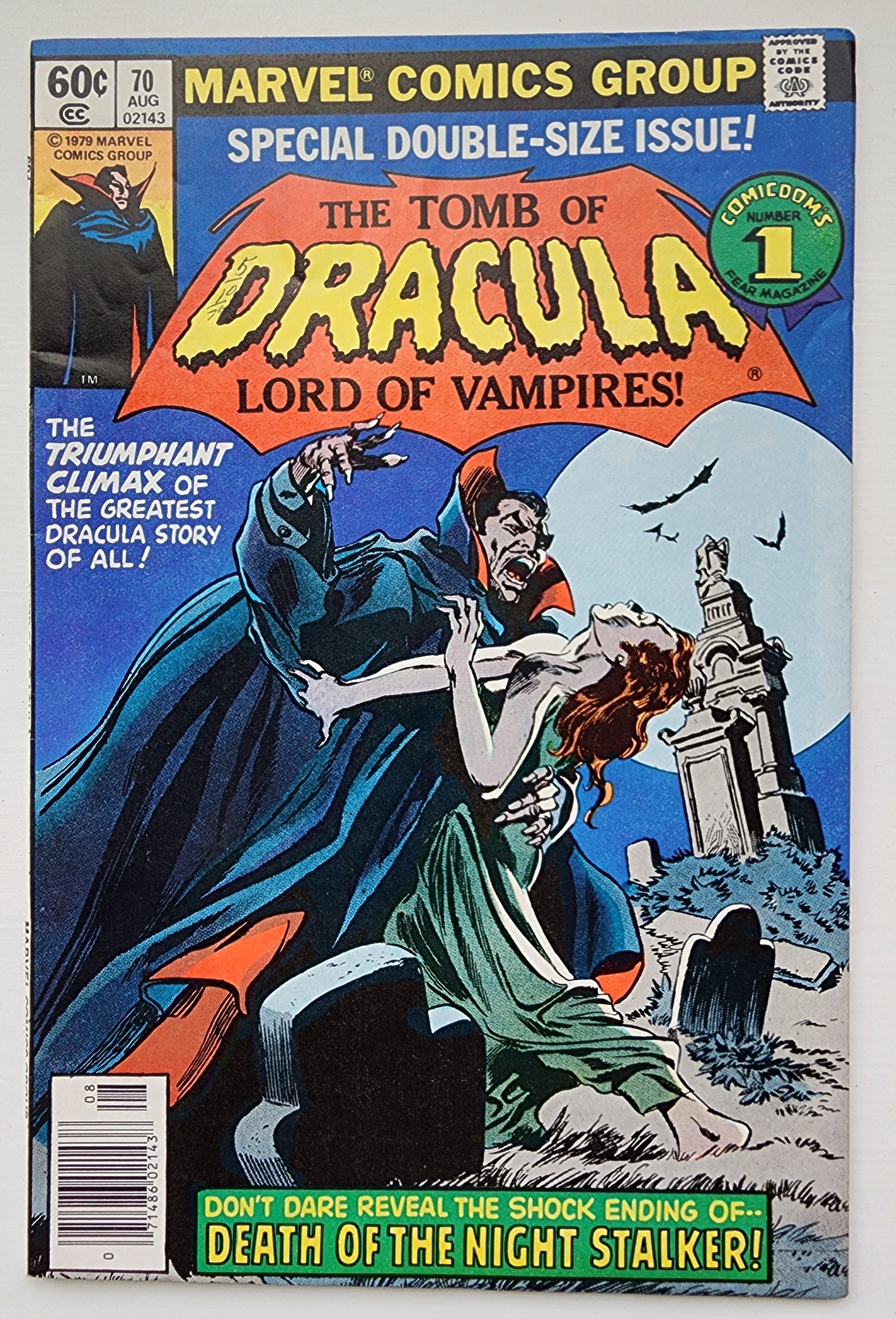 TOMB OF DRACULA #70 1979 (LAST ISSUE) – Sanctum Sanctorum Comics & Oddities LLC