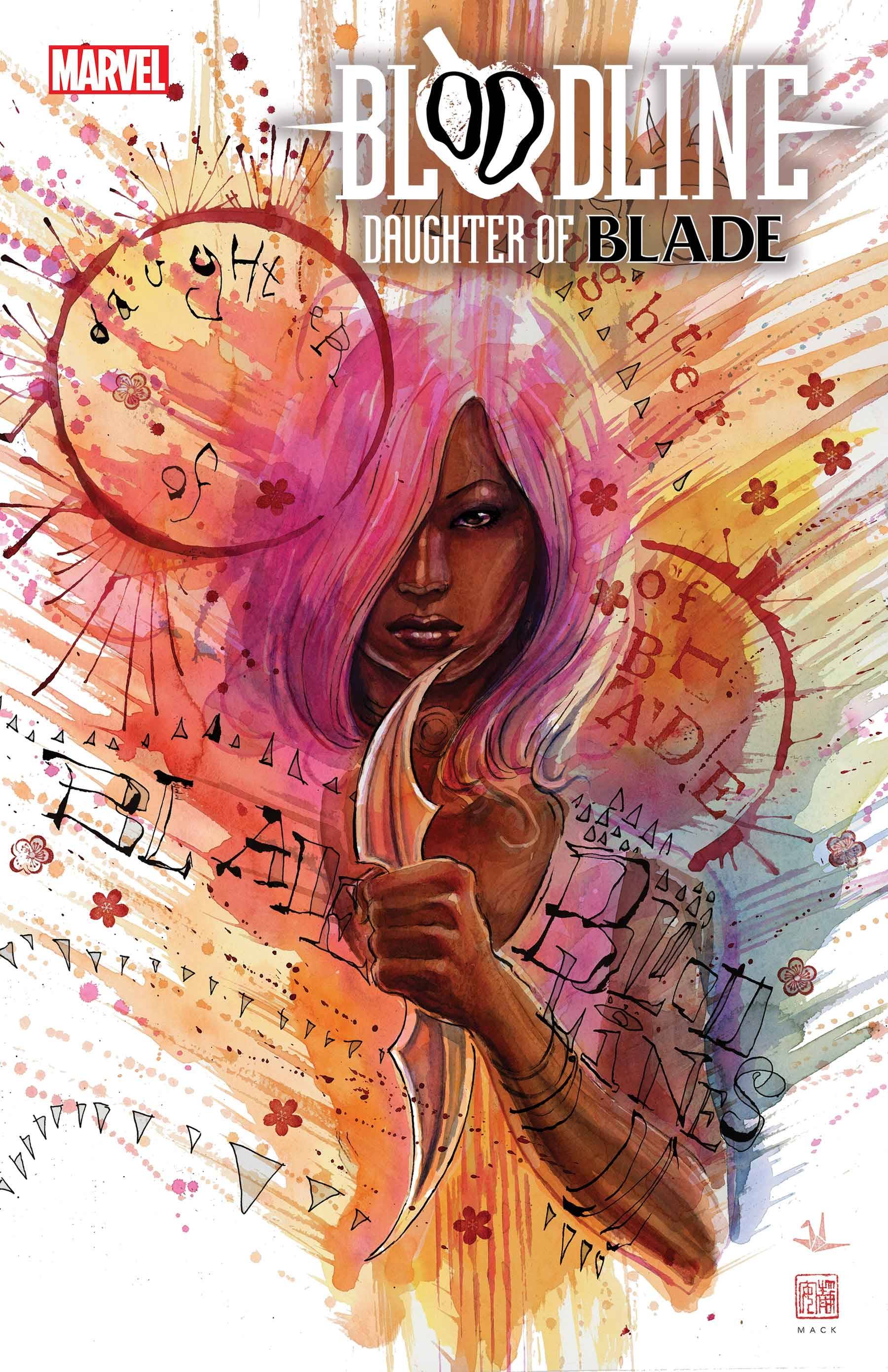 BLOODLINE DAUGHTER OF BLADE #4 MACK 1:25 VARIANT 2023 – Sanctum Sanctorum Comics & Oddities LLC