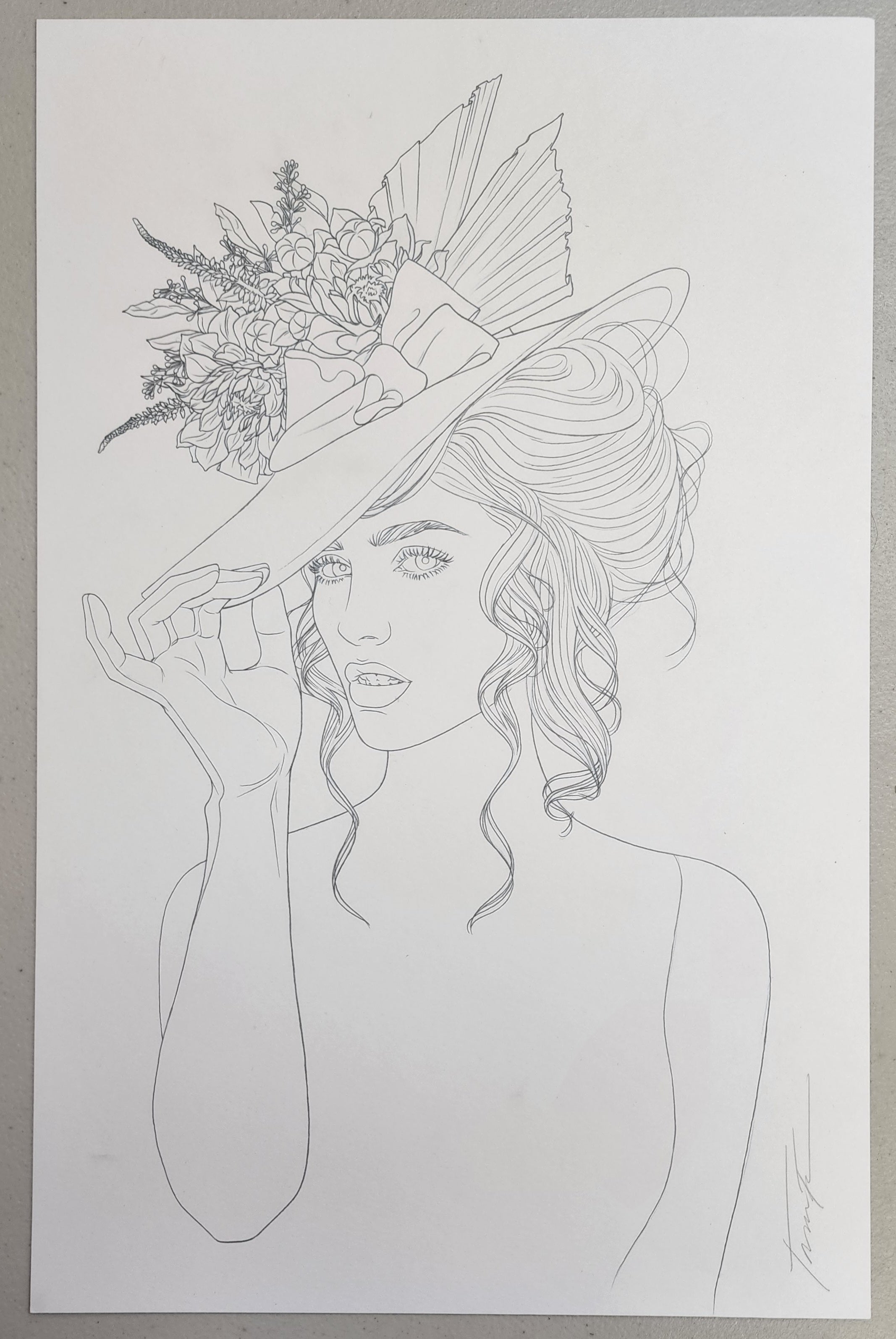 MERCY #1 ORIGINAL COVER ART PENCILS BY JENNY FRISON – Sanctum Sanctorum ...