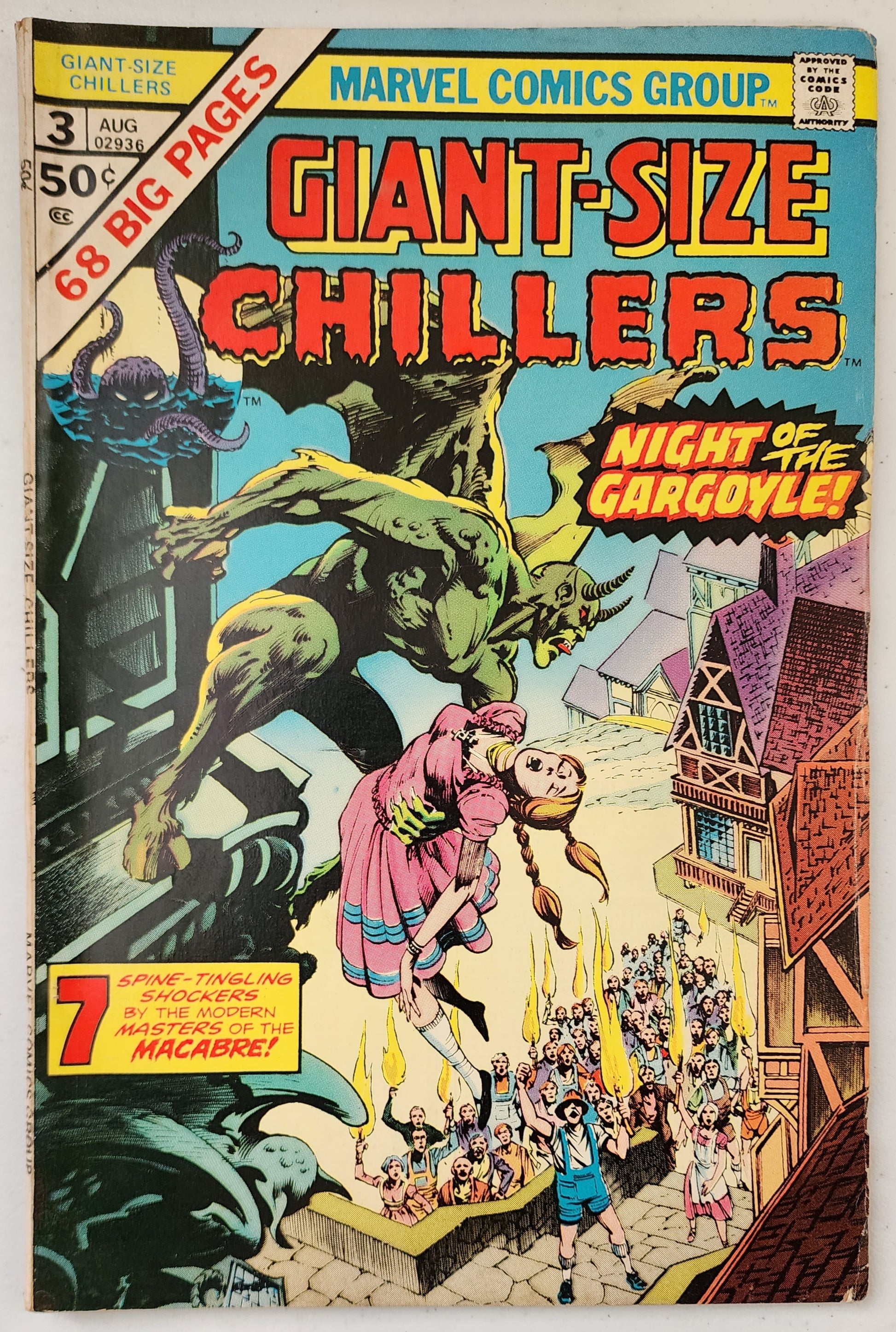 GIANT-SIZE CHILLERS #3 1975 – Sanctum Sanctorum Comics & Oddities LLC
