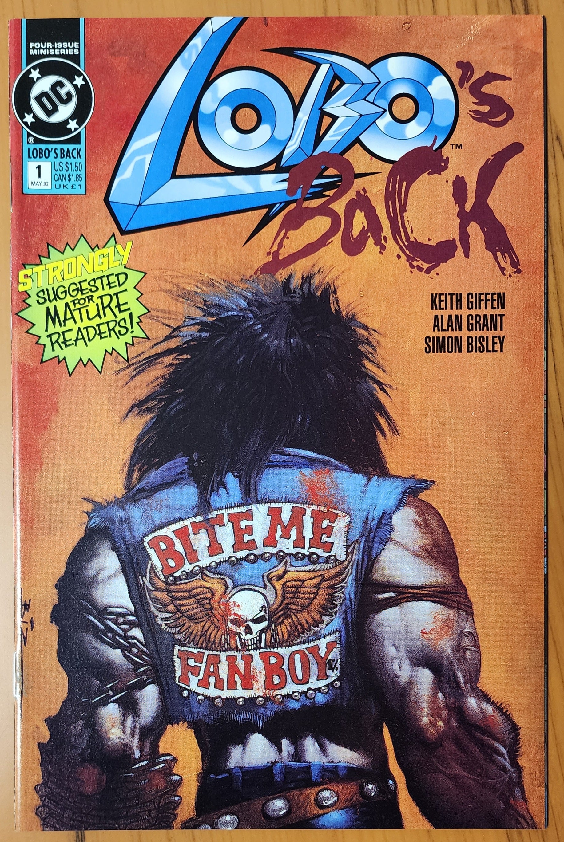 LOBOS BACK #1 1992 [SD02] – Sanctum Sanctorum Comics & Oddities LLC