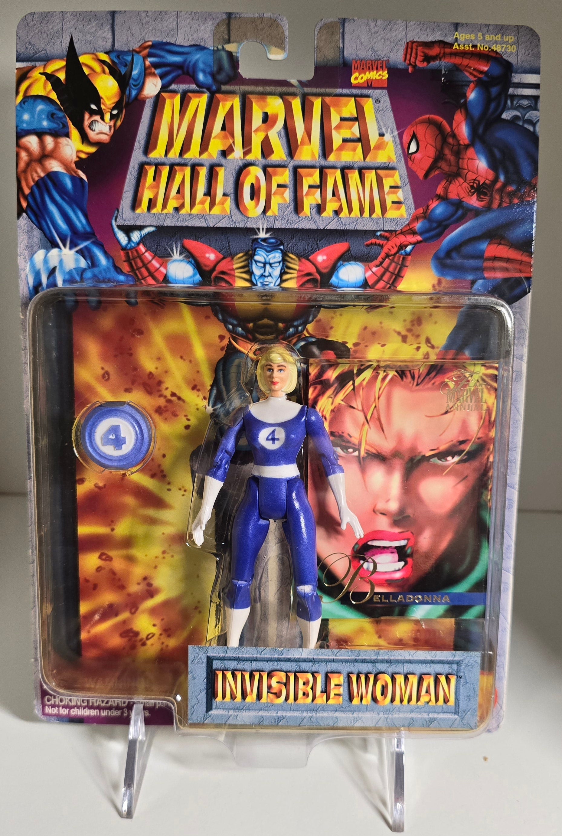 TOY BIZ MARVEL HALL OF FAME INVISIBLE WOMAN ACTION FIGURE [PH04 ...