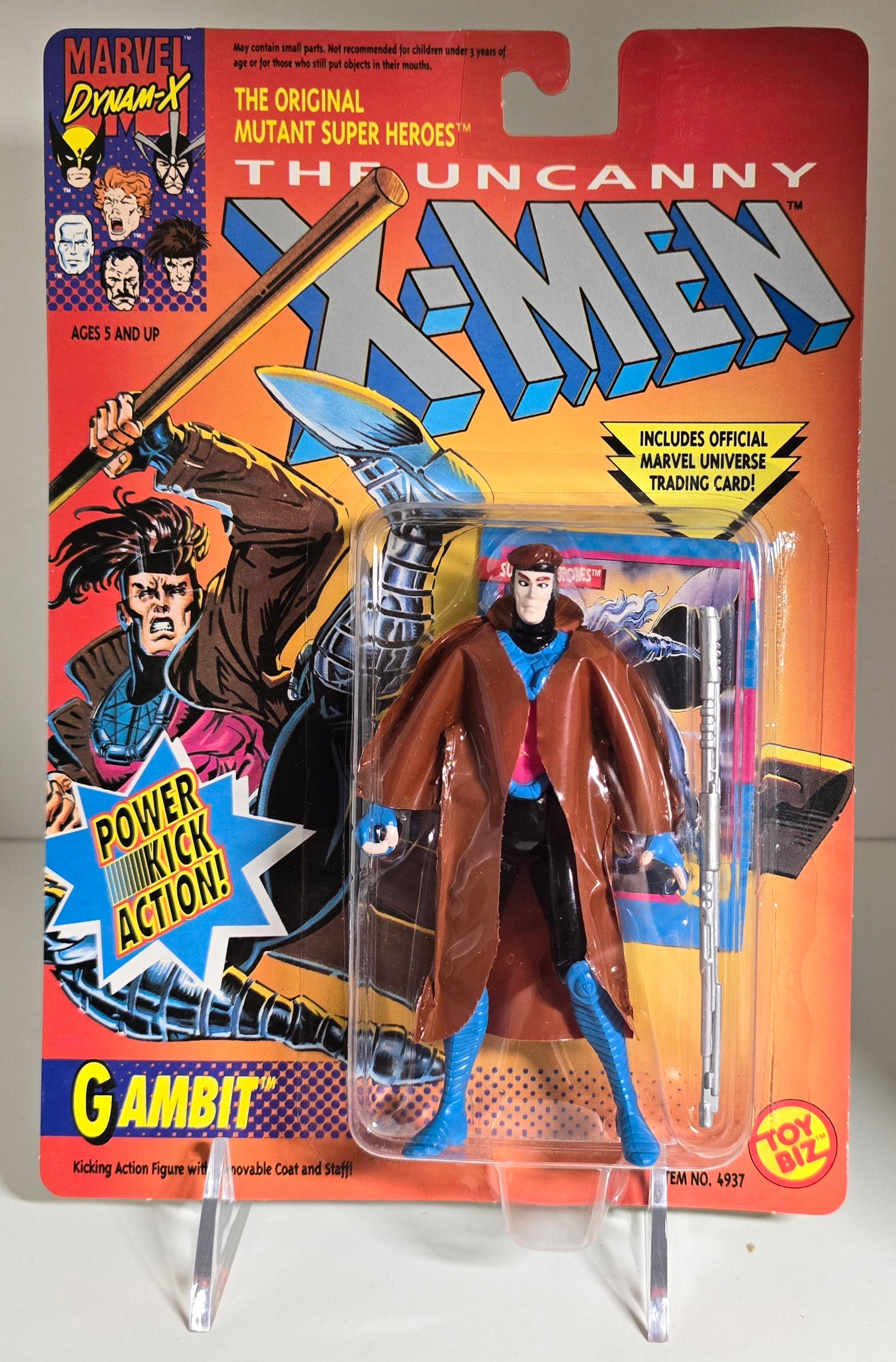 TOY BIZ UNCANNY X-MEN GAMBIT ACTION FIGURE [PH02] – Sanctum Sanctorum ...