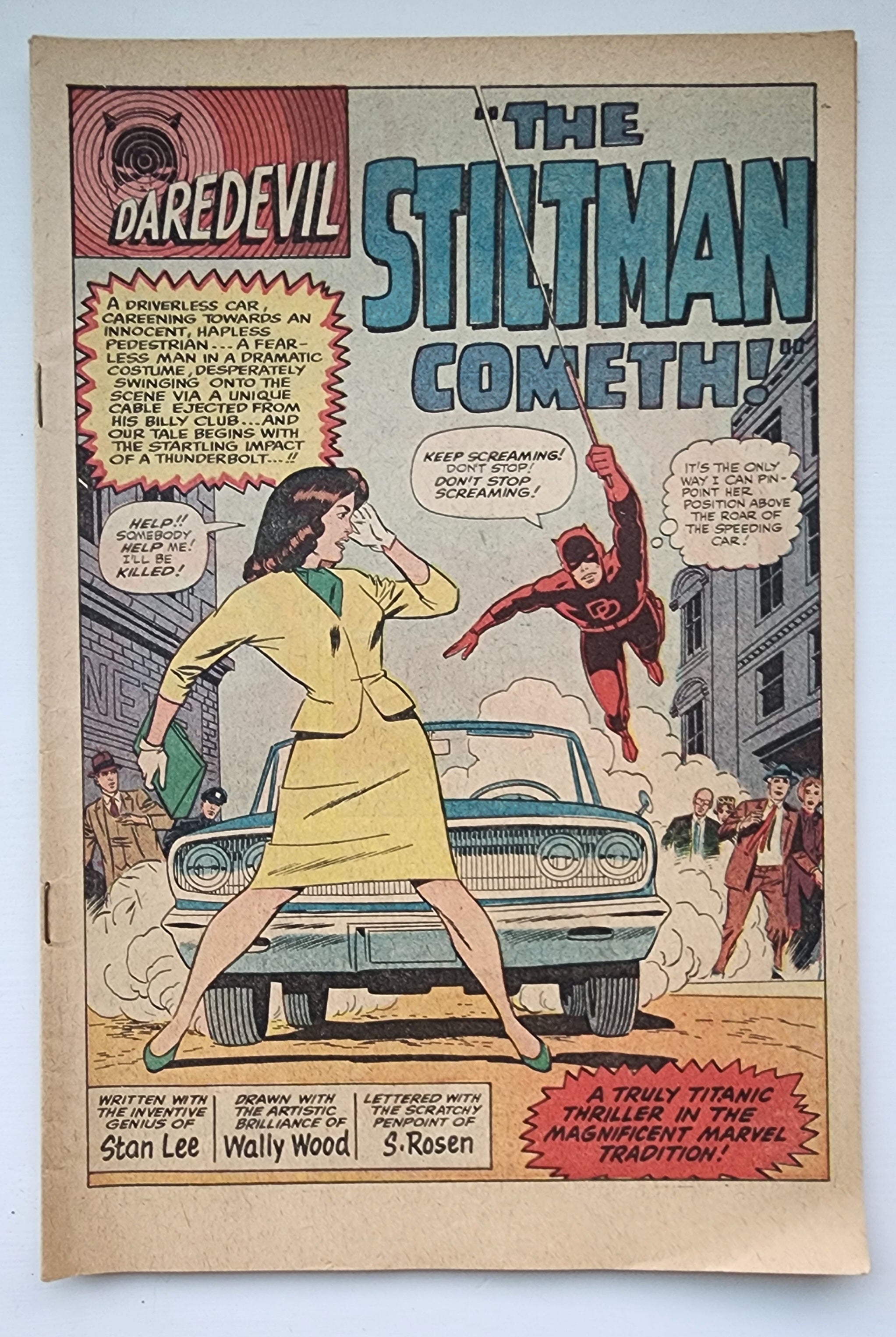 DAREDEVIL #8 1965 (1ST APP STILT-MAN) – Sanctum Sanctorum Comics ...