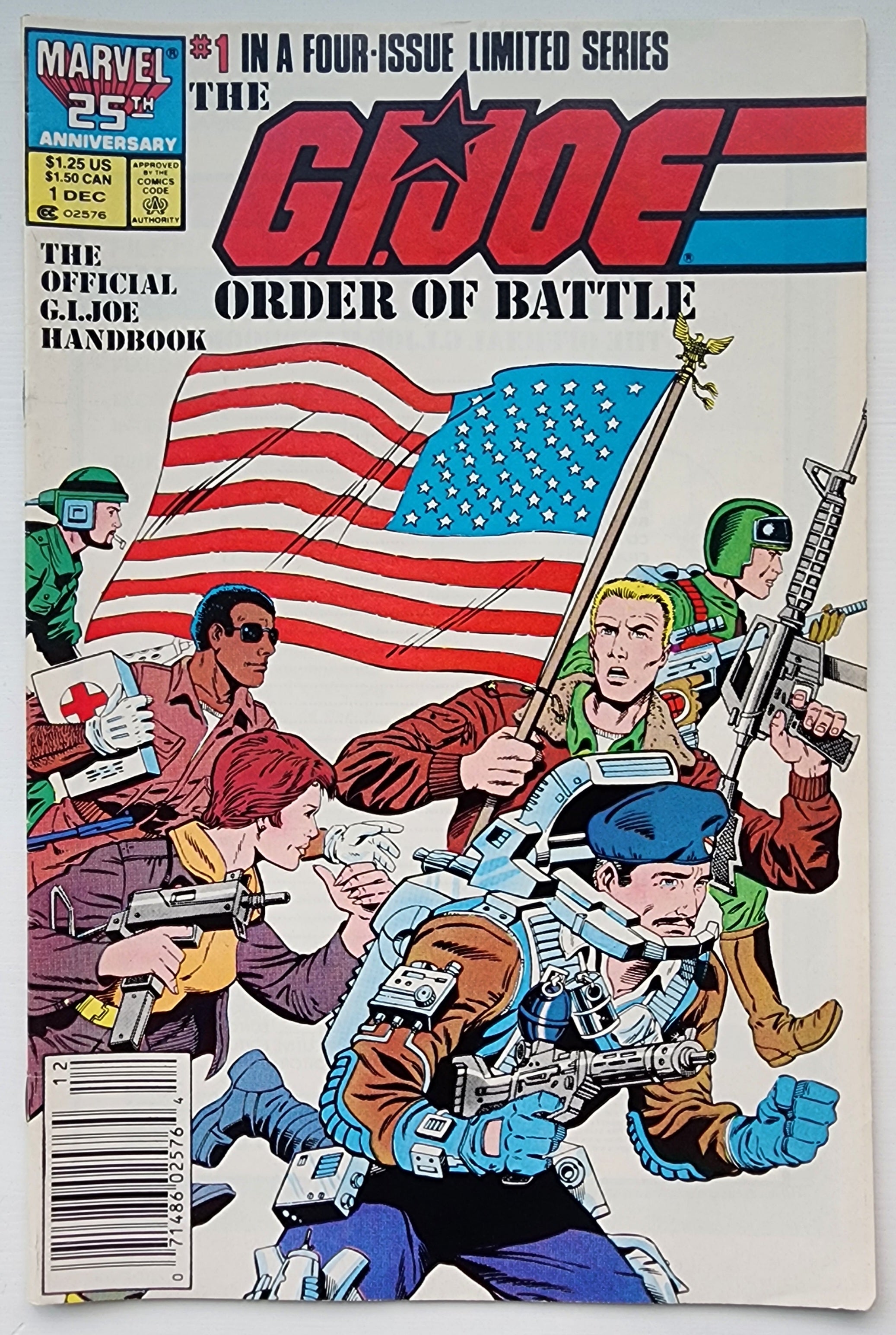GI JOE ORDER OF BATTLE #1 1986 NEWSSTAND – Sanctum Sanctorum Comics ...