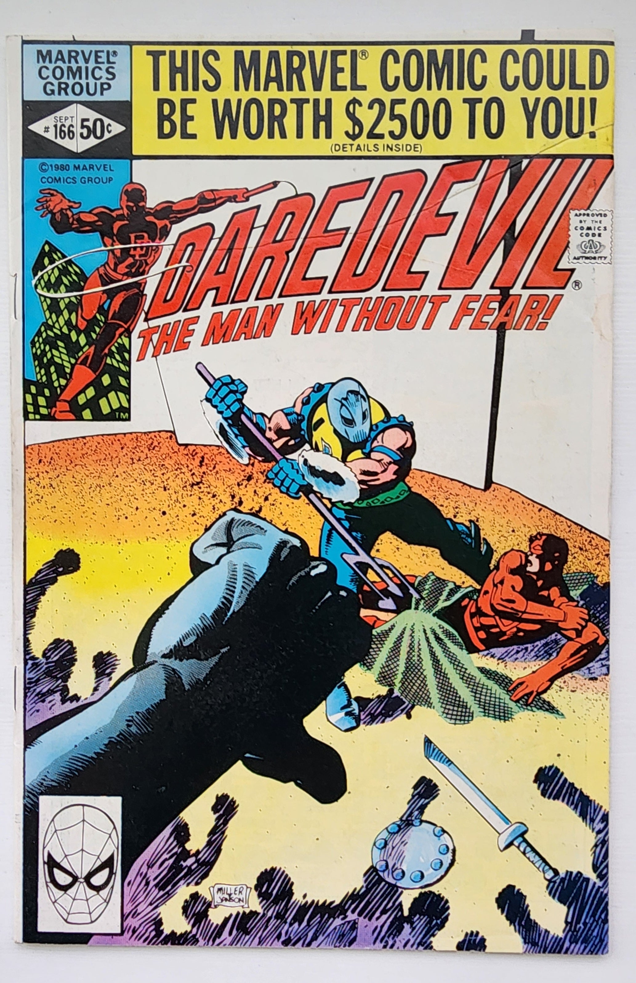 DAREDEVIL #166 1980 (WEDDING OF FOGGY NELSON & DEBBIE HARRIS) – Sanctum ...