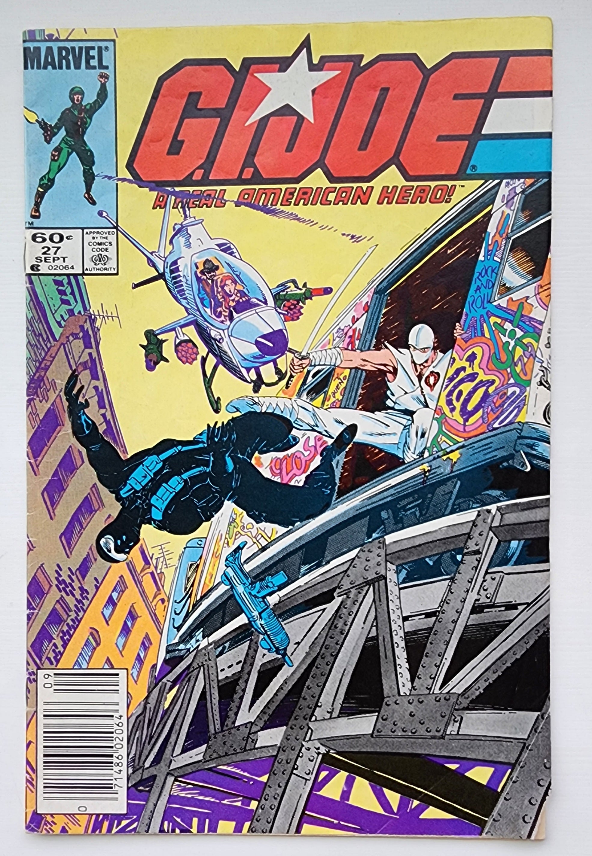 GI JOE A REAL AMERICAN HERO #27 1984 NEWSSTAND – Sanctum Sanctorum ...