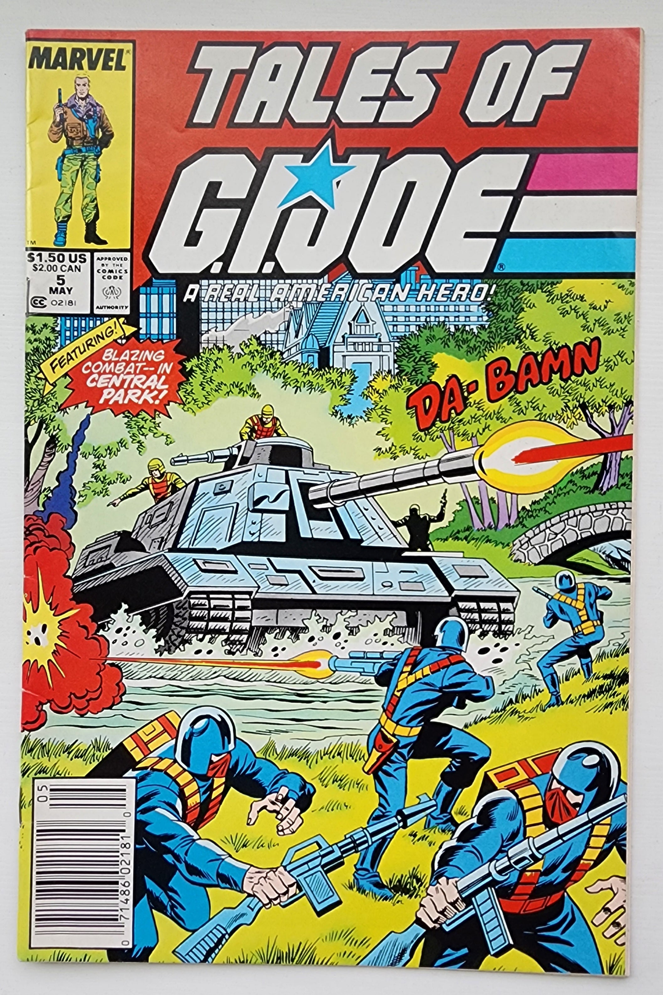 TALES OF GI JOE #5 1988 NEWSSTAND – Sanctum Sanctorum Comics & Oddities LLC