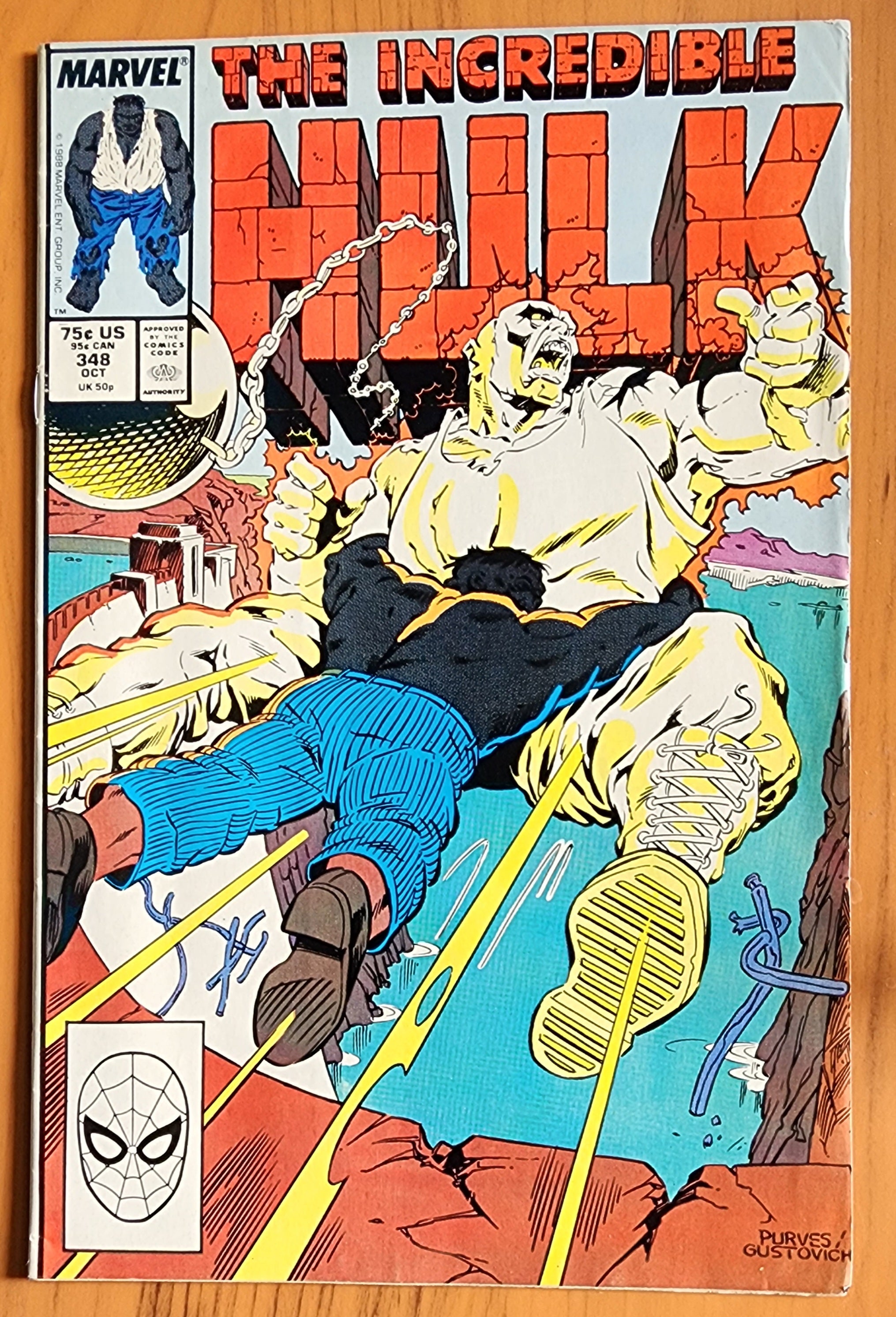 INCREDIBLE HULK #348 1988 [J03] – Sanctum Sanctorum Comics & Oddities LLC