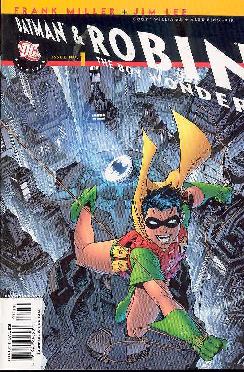 ALL STAR BATMAN AND ROBIN THE BOY WONDER #1 ROBIN 2005 – Sanctum ...