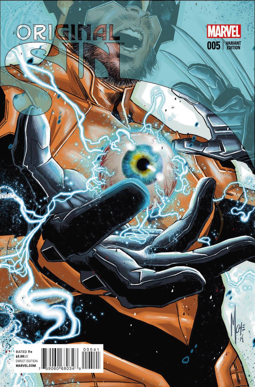 ORIGINAL SIN #5 (OF 8) TEASER 1:10 VARIANT 2014 – Sanctum Sanctorum ...