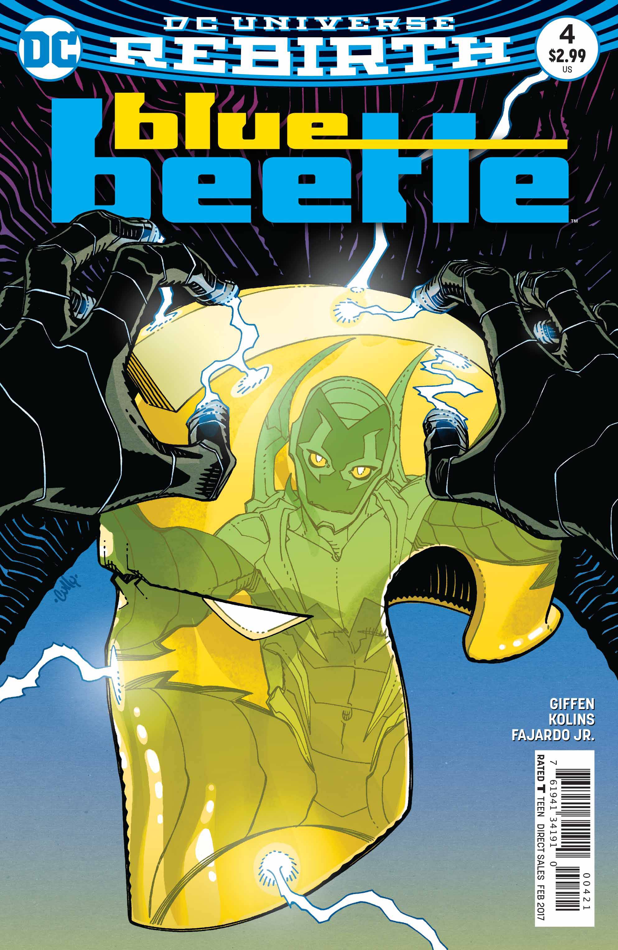 BLUE BEETLE #4 VARIANT REBIRTH 2016 – Sanctum Sanctorum Comics ...