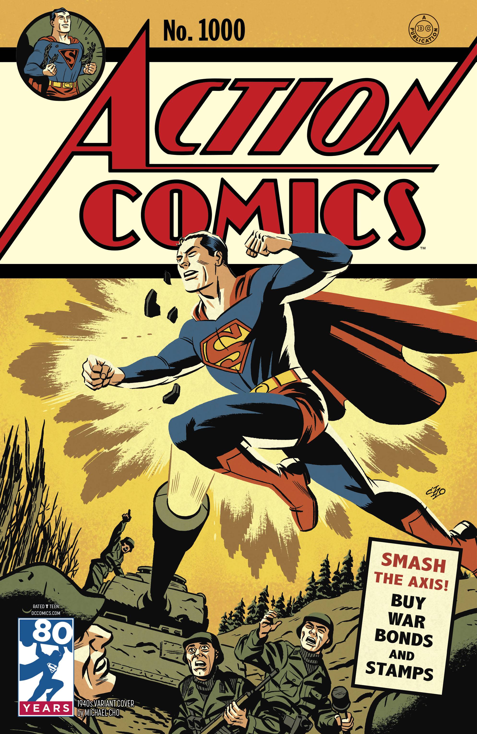 ACTION COMICS #1000 CHO 1940s VARIANT 2018 – Sanctum Sanctorum Comics ...