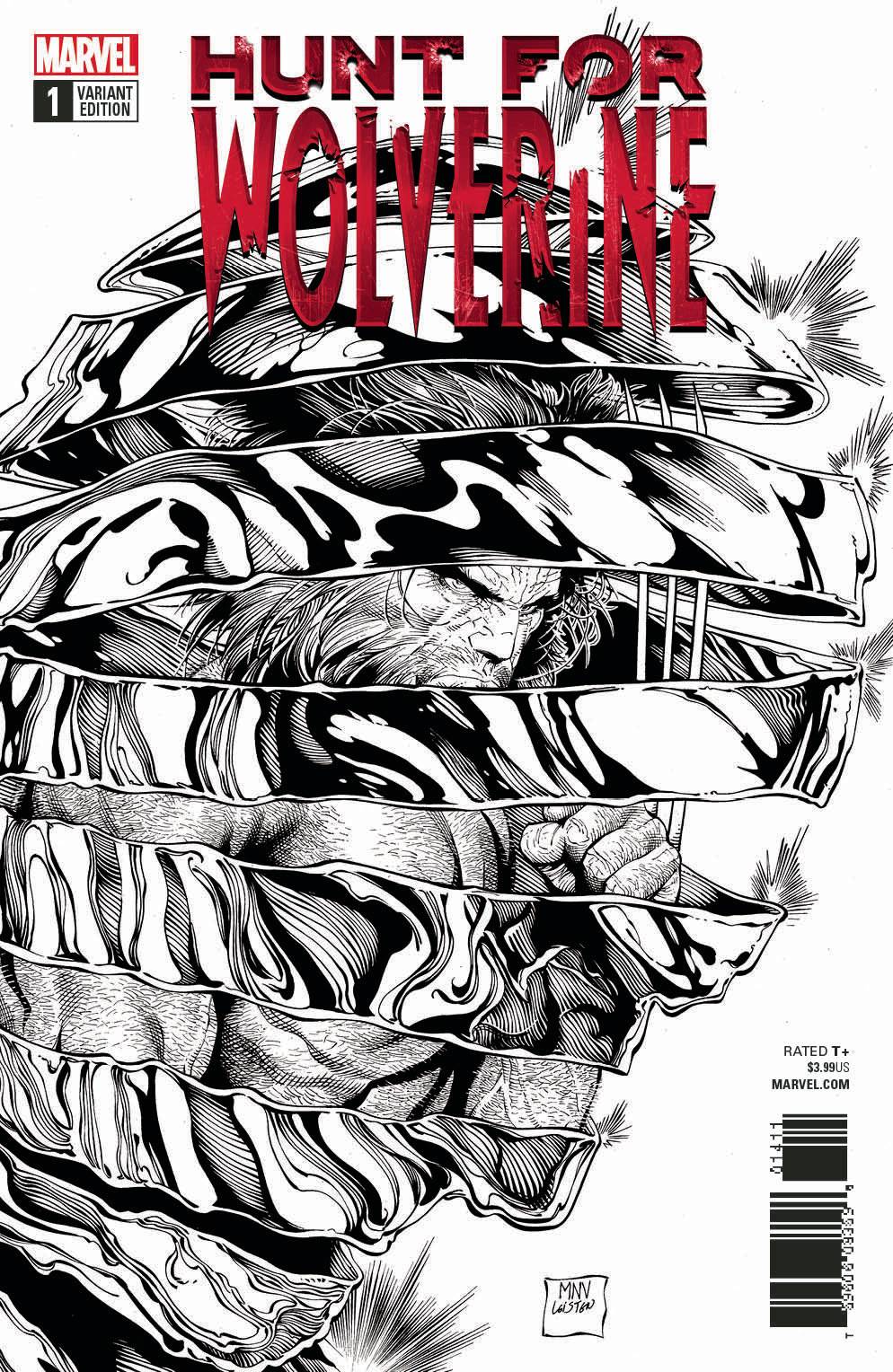 HUNT FOR WOLVERINE #1 MCNIVEN 1:50 VARIANT 2018 – Sanctum Sanctorum ...
