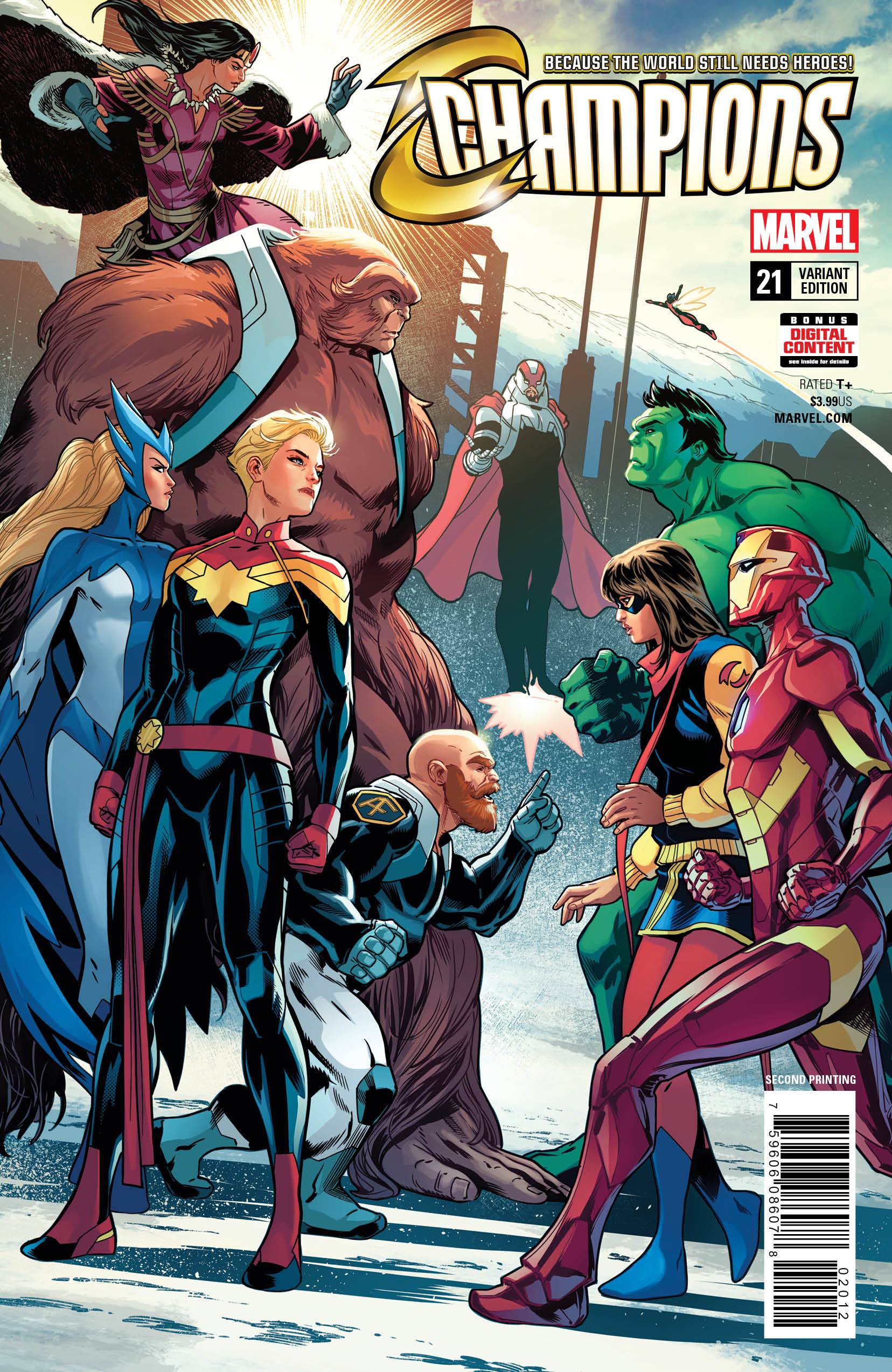 CHAMPIONS #21 2018 – Sanctum Sanctorum Comics & Oddities LLC