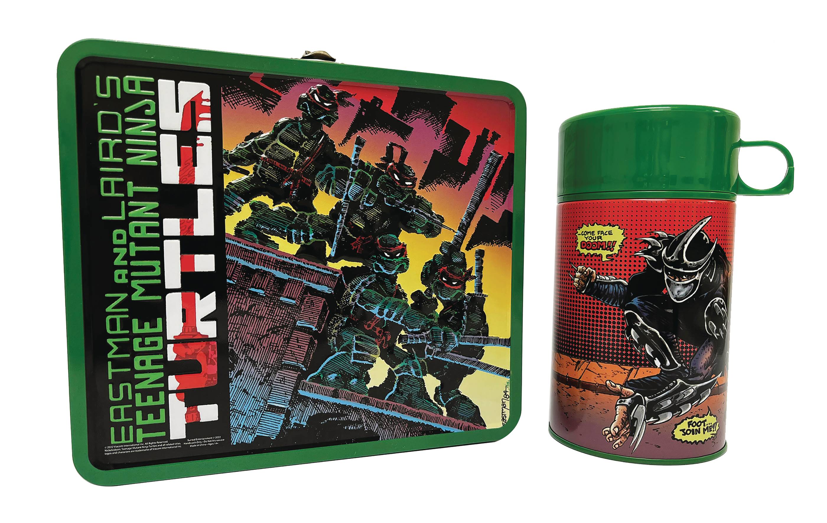 TIN TITANS TMNT CLASSIC COMIC #1 PX LUNCHBOX & BEV CONTAINER – Sanctum ...