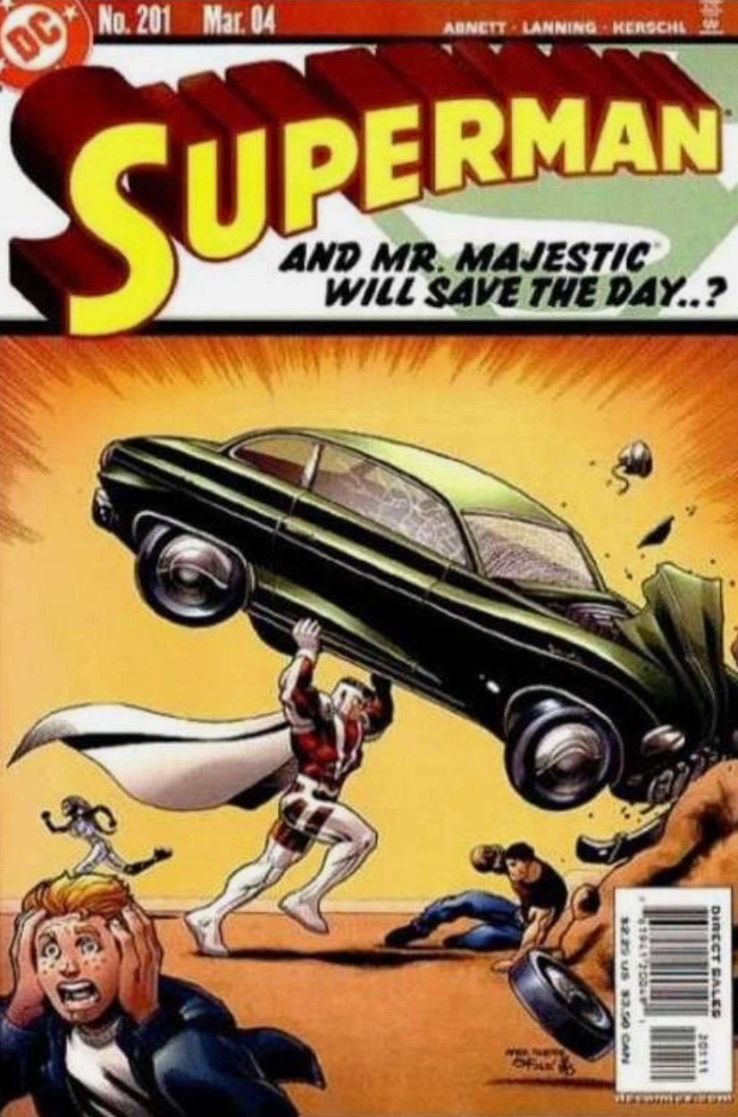 SUPERMAN #201 HOMAGE 2003 – Sanctum Sanctorum Comics & Oddities LLC