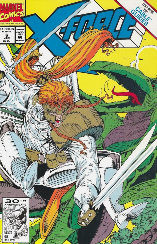 X-FORCE #6 1991 – Sanctum Sanctorum Comics & Oddities LLC