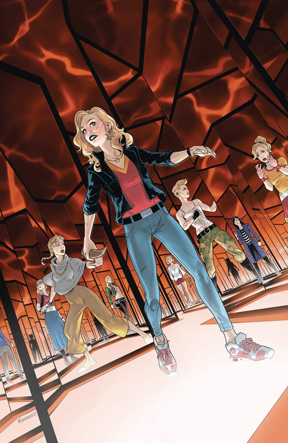 BUFFY THE VAMPIRE SLAYER #26 GEORGIEV VIRGIN UNLOCKABLE VARIANT 2021 ...