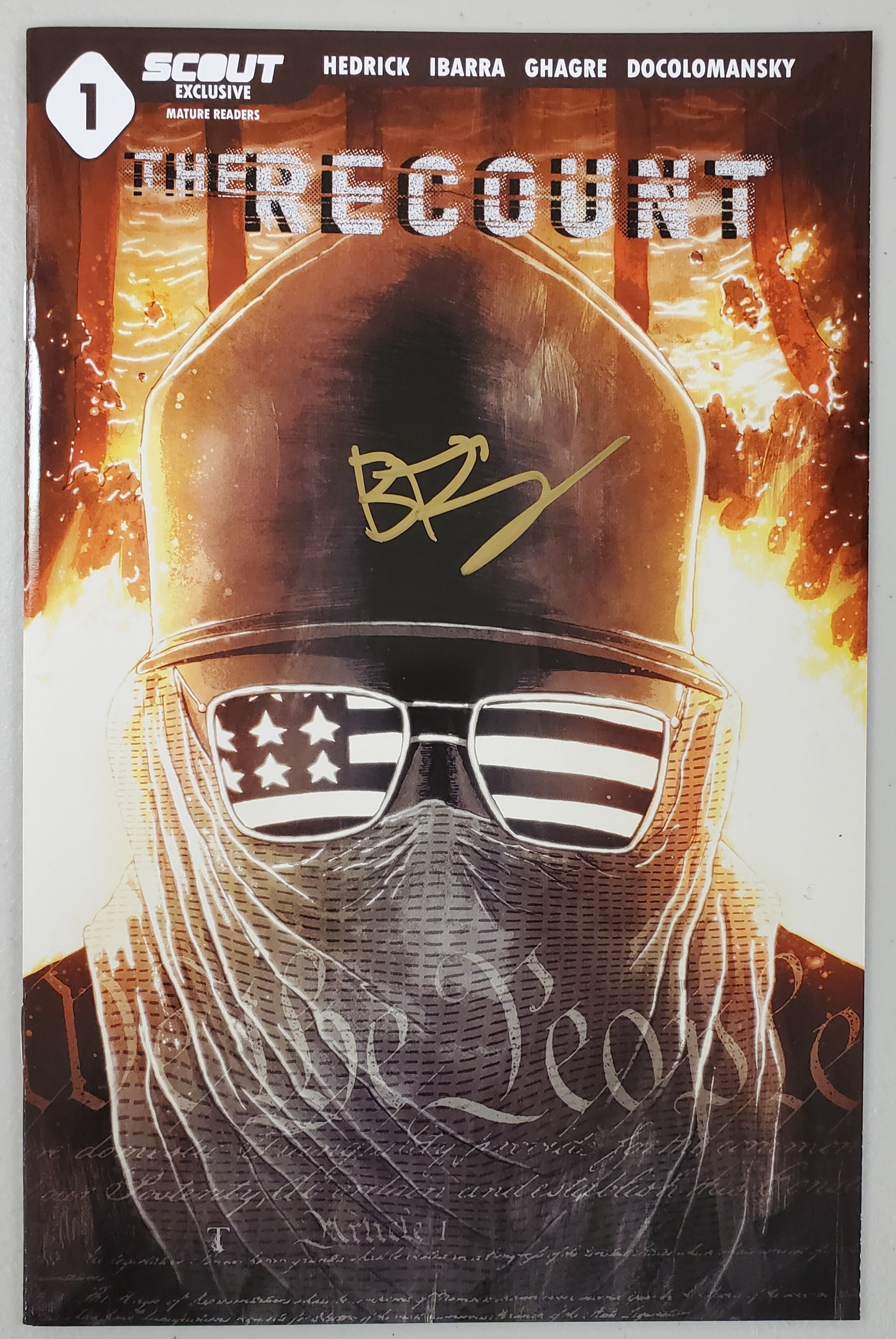 RECOUNT #1 SSCO BEN TEMPLESMITH EXCLUSIVE VARIANT SIGNED BY TEMPLESMIT ...