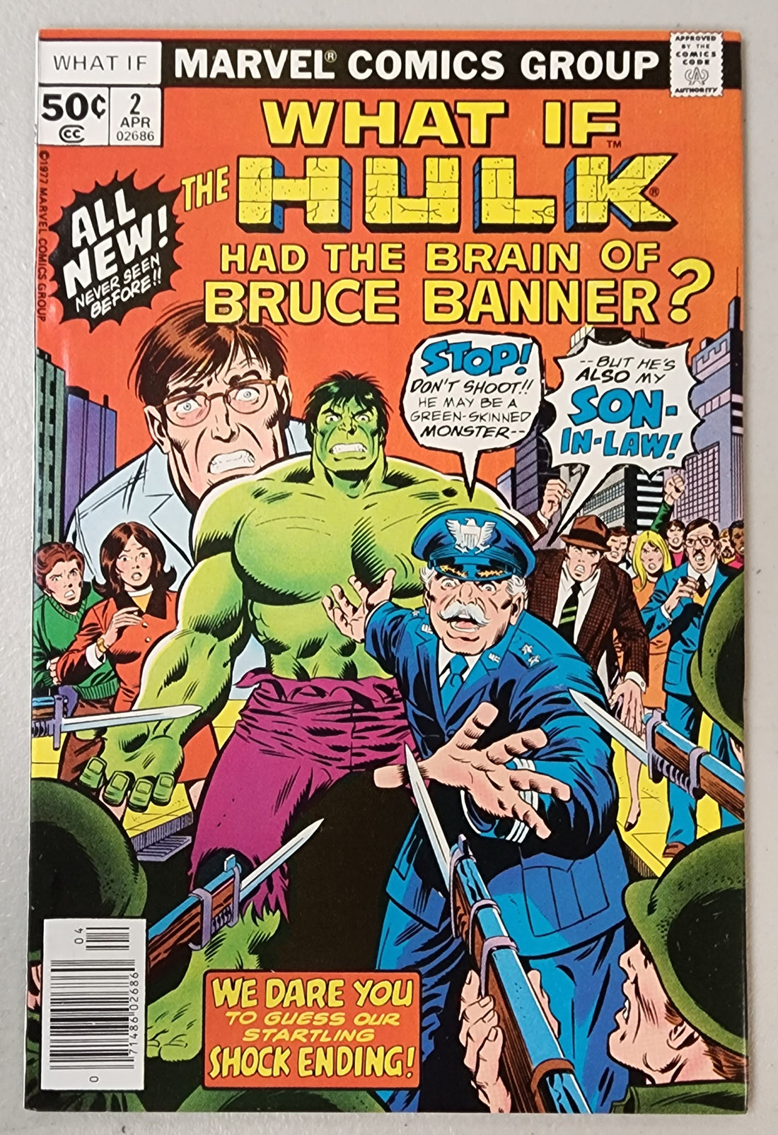WHAT IF #2 HULK HAD BRAIN OF BRUCE BANNER 1977 – Sanctum Sanctorum ...