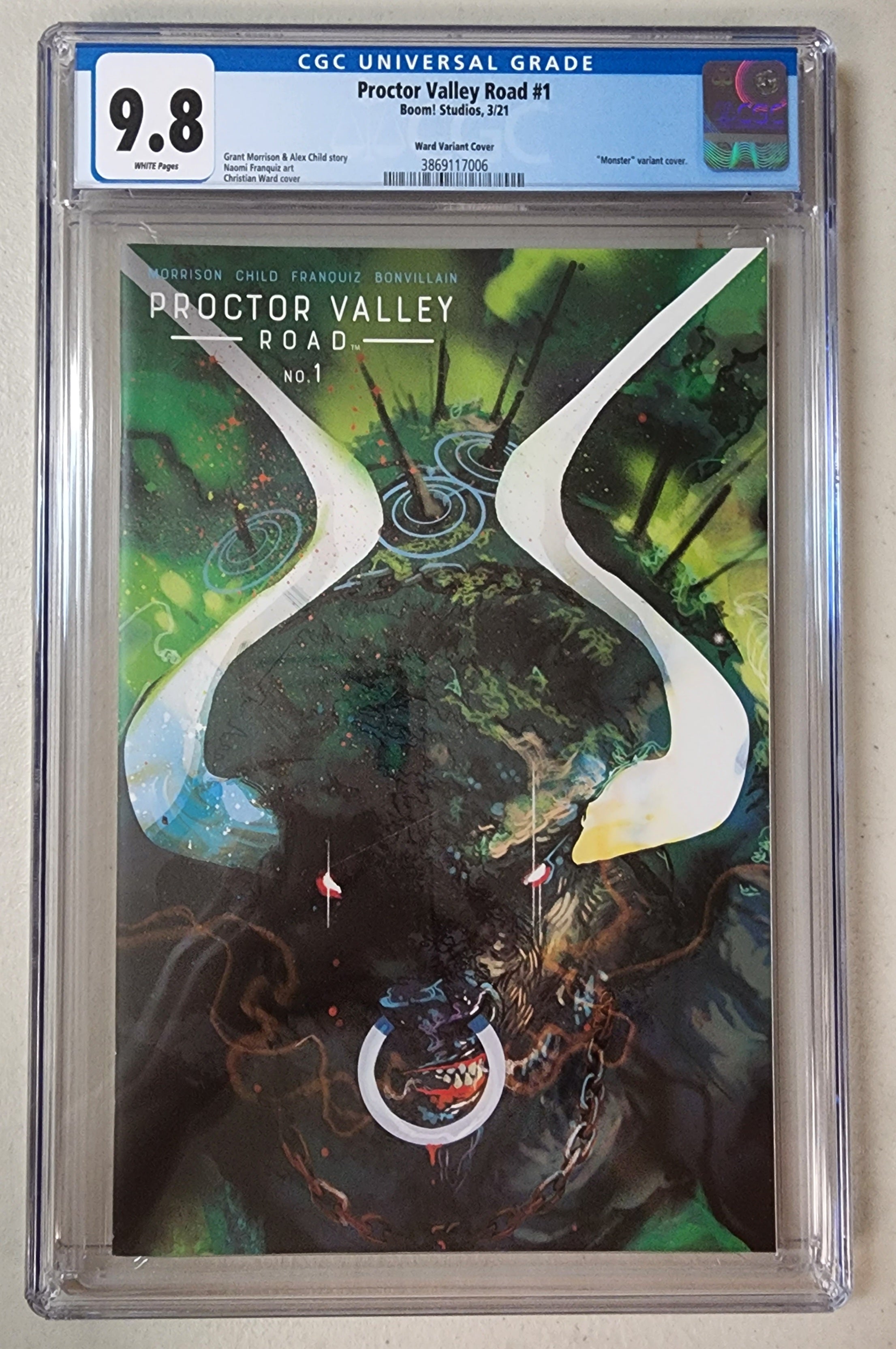 9.8 CGC PROCTOR VALLEY #1 WARD 1:10 VARIANT [3869117006] – Sanctum ...