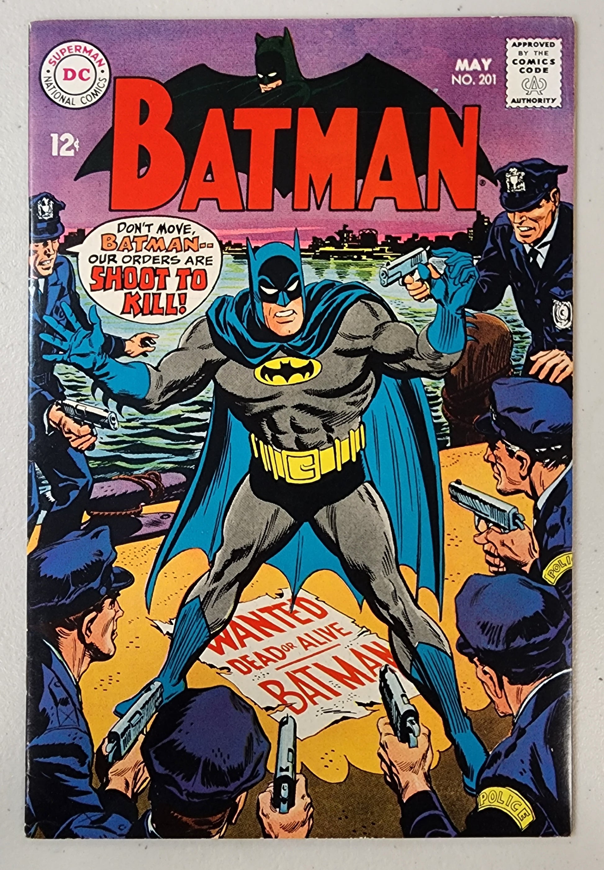 BATMAN #201 1968 – Sanctum Sanctorum Comics & Oddities LLC