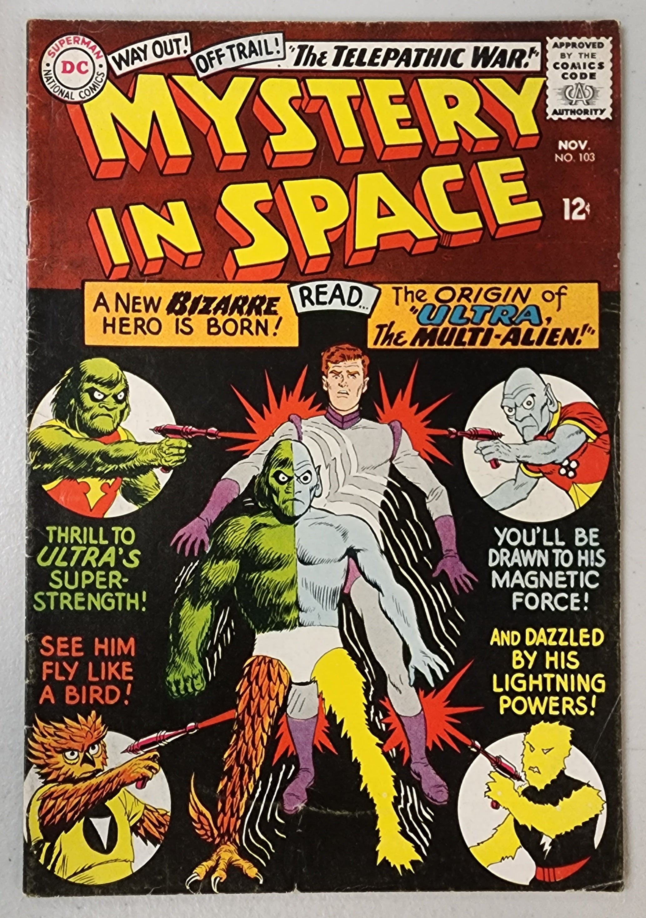 MYSTERY IN SPACE #103 1965 (1ST APP ULTRA MULTI-ALIEN) – Sanctum ...