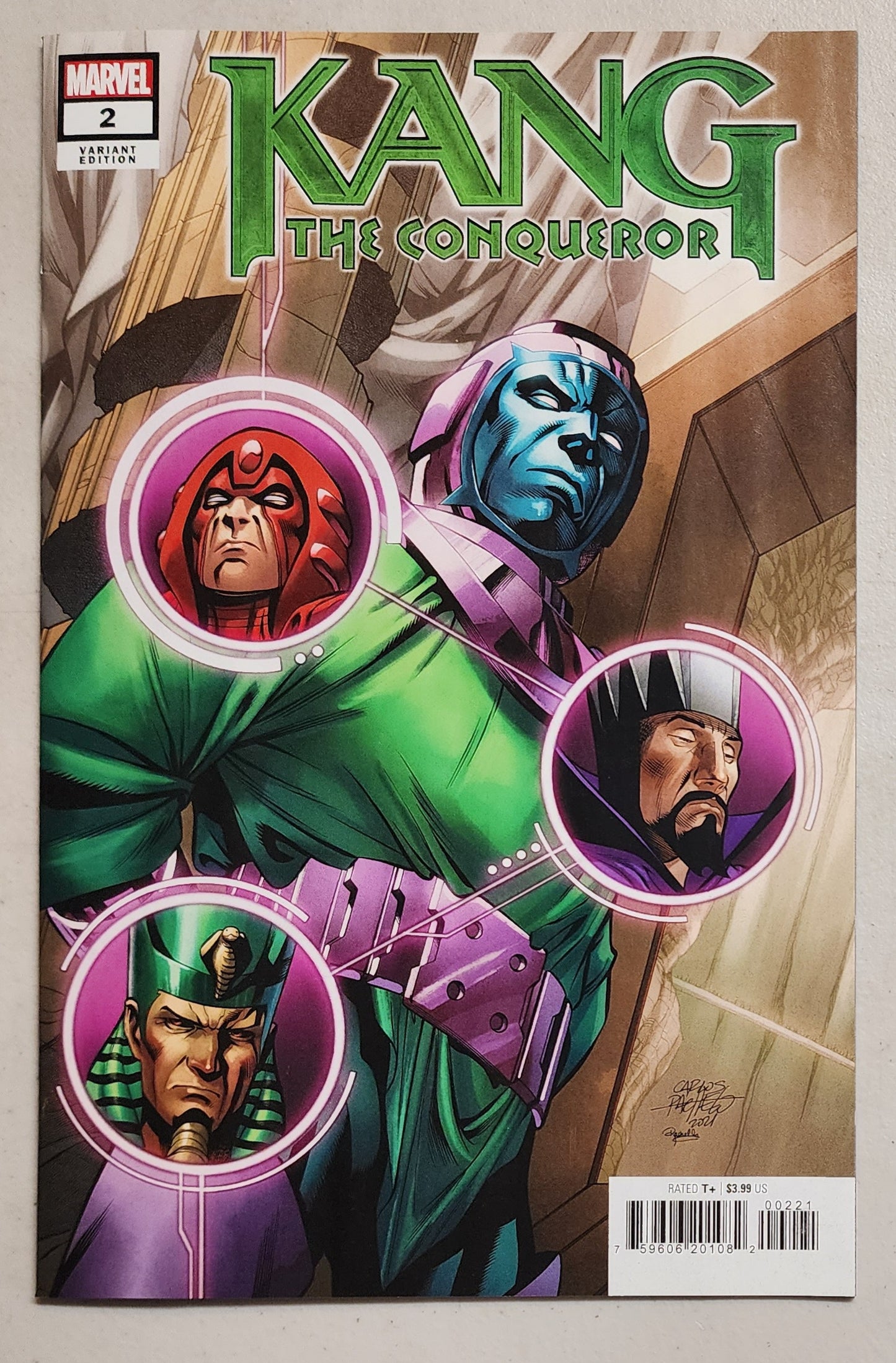 KANG THE CONQUEROR #2 STEGMAN VARIANT 2021 (1ST RAVONA RENSLAYER MOON – Sanctum Sanctorum Comics ...