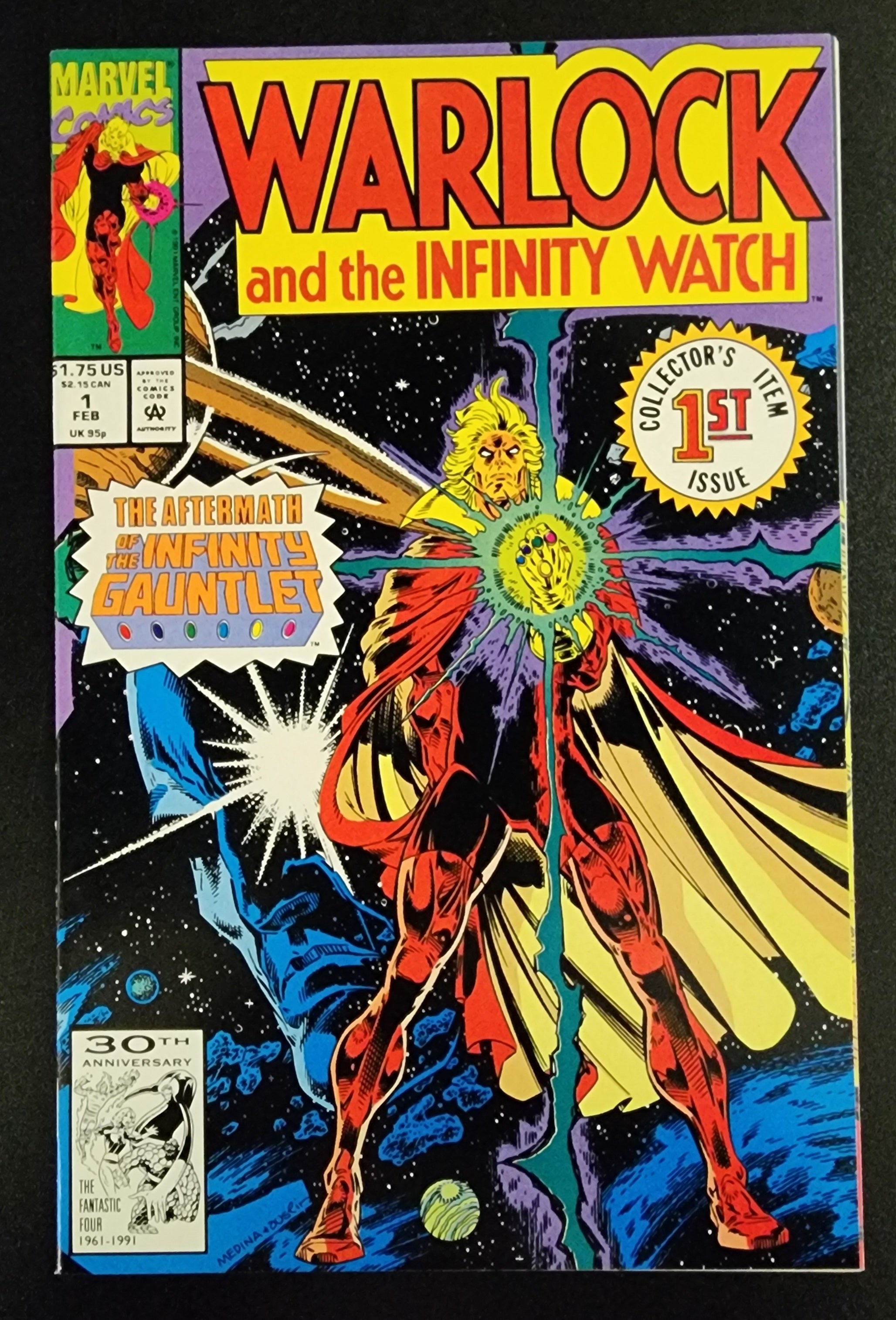 WARLOCK AND THE INFINITY WATCH #1 1992 – Sanctum Sanctorum Comics & Oddities LLC